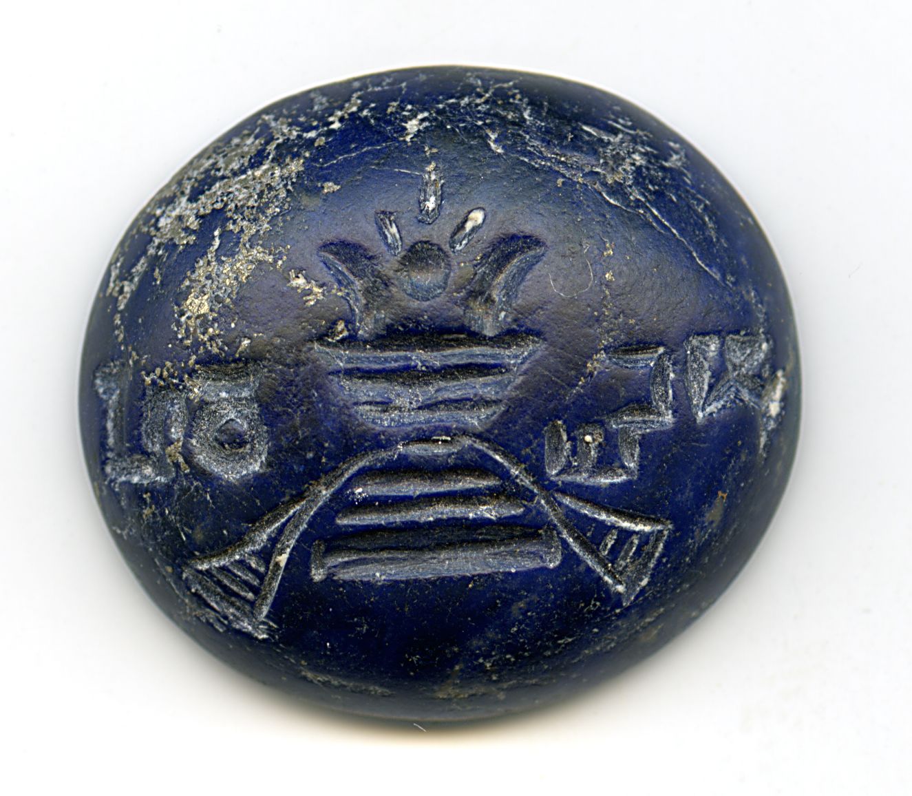 Siddham. The Asian Inscription Database | Materials lapis lazuli